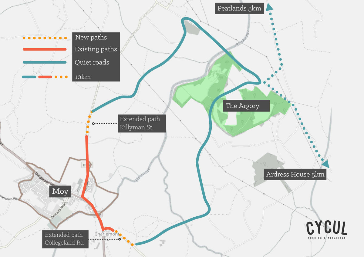 Moy Active Travel Loop – Cycul